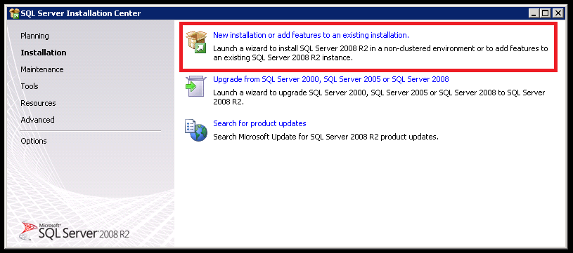 Installing SQL Server Reporting Services